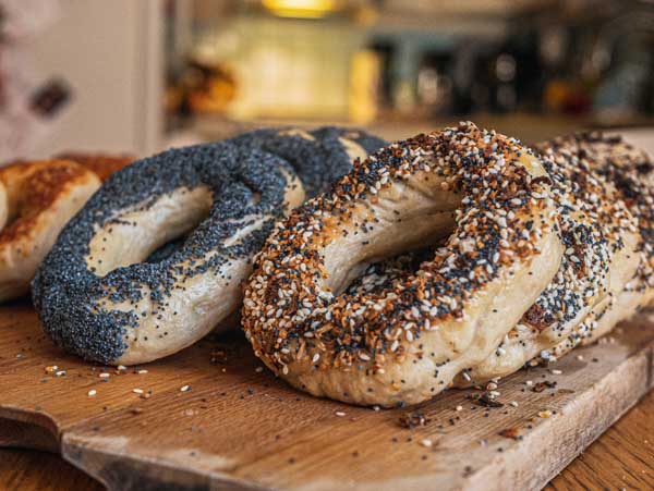 6 Freshly Baked Bagels (half dozen) - Chef Mama