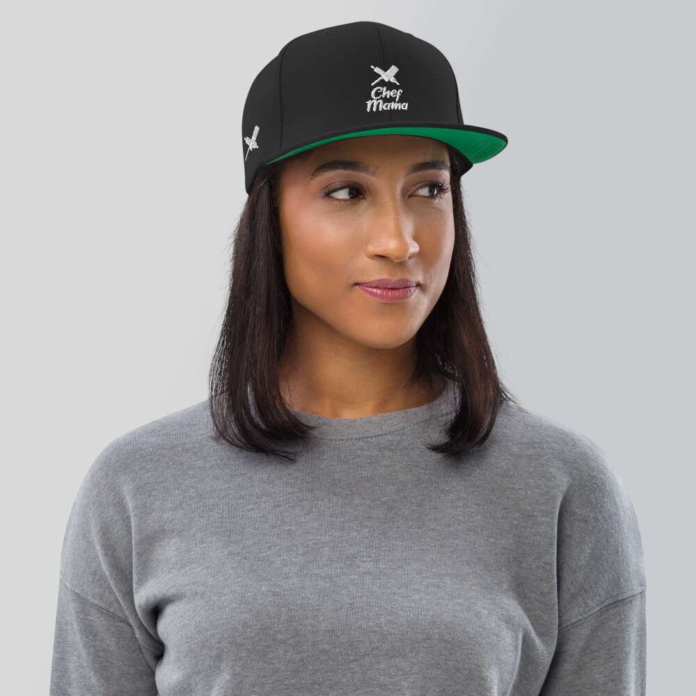 Snapback Hat Chef Mama