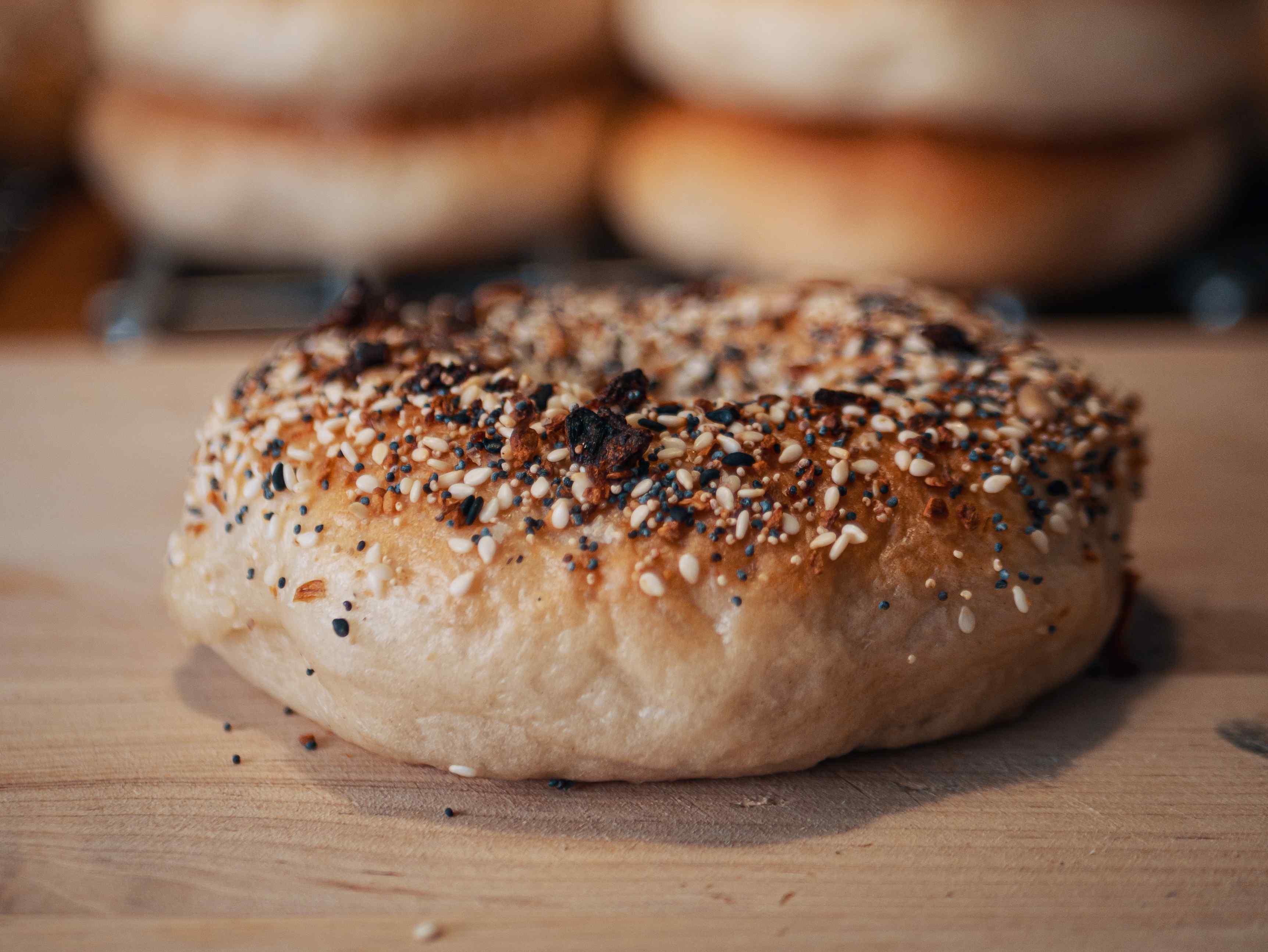 6 Freshly Baked Bagels (half dozen) - Chef Mama